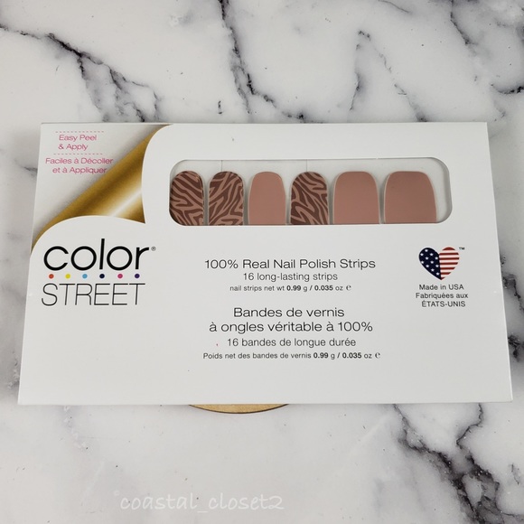Color Street | Makeup | Retired All Wild Up Color Street Nail Strips ...